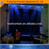 China Digital Water Curtain Fountain with 220V/380V Voltage and Stainless Steel 304 Construction for Custom Water Displays for sale