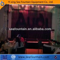 China Digital Water Curtain Fountain with 220V/380V Voltage and Stainless Steel 304 Construction for Custom Water Displays for sale