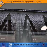 China Digital Water Curtain Fountain with CE Certificate - 220V/380V LED Lighting & Stainless Steel Construction for sale