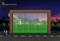 China Graphic changeable digital water curtain fountain for decorative effect for sale