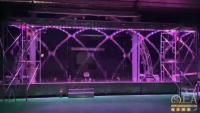 China DMX Interactive Fountain Digital Water Curtain for sale