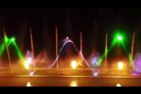 China Customized Size Waterscape Laser Water Screen Movie Show Fountain ISO CE Certification for sale