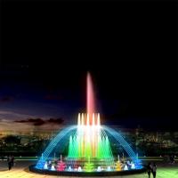 China Portable Stainless Steel 304 Fountain with LED Lighting - 220V/380V for Garden & Home Use for sale