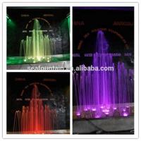 China Mini Round Indoor Water Fountain with High Spray - Stainless Steel 304, LED 24V Lighting, 220V/380V Voltage for sale