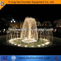 China Portable SS304 Water Fountain with LED Lighting - 220V/380V Voltage, 12W/18W/36W LED Options for Indoor/Outdoor Use for sale