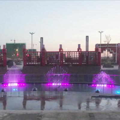 China Portable Dancing Water Fountain with LED Lighting - Stainless Steel 304 Construction, 220V/380V Voltage for sale