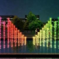 China Portable Water Fountain with LED Lighting 24V/36W Stainless Steel 304 for Indoor Outdoor Landscaping for sale