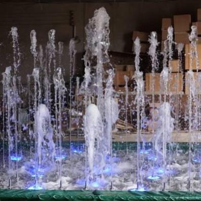 China Stainless Steel 304 Portable Dancing Fountain with RGB LED Lights - 220V/380V Voltage Options for Indoor & Outdoor Use for sale