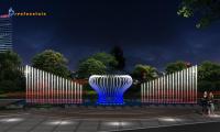 China Customized easy and simple install water fountain for sale