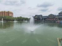 China Park Outdoor Portable Fountain Custom Made Floating Fountain for sale