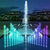 China Cast Iron Portable Water Fountain With Colorful Led Light And Stainless Steel 304 Pump for sale