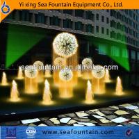 China Program Controlled Sphere Dandelion Fountain Nozzle with 220V/380V Voltage and Stainless Steel 304 Construction for sale