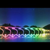 China 2D 3D Digital Swing Music Water Fountain with 30m Spray Height and DMX Control System for Outdoor Installation for sale