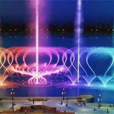 China Digital Swing Water Fountain System with 12-30m Spray Height, DN40-DN60 Nozzles & Music Synchronization for sale