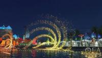 China Digital Swing Water Fountain System with 12-30m Spray Height, DN40-DN60 Nozzles & Music Synchronization for sale