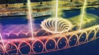 China Signal Control Swing Fountain with 30m Spray Height and Multicolored 3D Digital Water Display for sale