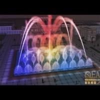 China Custom Floating Water Fountain with 380V Power & LED Lighting - Program Control for Lakes & Rivers for sale