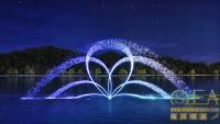 China Digital Swing Fountain with 30m Spray Height & RGB LED Lights - DN40/DN50/DN60 Nozzles for Lake Installation for sale