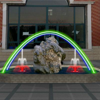 China Laminar Garden Jumping Jet Fountain with Musical Control - Stainless Steel 304 Construction, 220V/380V Voltage, LED Lighting Options for sale