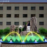 China Laminar Garden Jumping Jet Fountain with Musical Control - Stainless Steel 304 Construction, 220V/380V Voltage, LED Lighting Options for sale