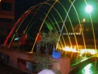 China Granite Swimming Pool Jumping Jet Fountain with 220V/380V LED Lighting and 12-Month Warranty for sale