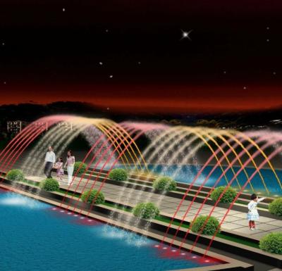 China Glazy Column Indoor Jumping Jet Water Fountain with 220V/380V Voltage and Stainless Steel 304 Construction for sale