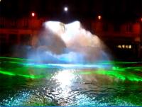 China Fanta Wild Park Lake Water Screen Movie System with Laser Projector - 220V/380V Voltage, 12-Month Warranty for sale