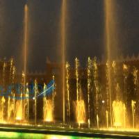 China Saudi Arabia Multimedia Musical Dancing Rotary Nozzle Fountain 70m x 30m with 220V/380V LED Lighting for sale
