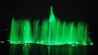 China Stainless Steel 304 Music Water Fountain with LED Lighting 24V-36W for Hotels and Commercial Spaces for sale