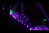 China Stainless Steel 304 Music Fountain System 30x12m with LED Lighting 24V for Park Installation for sale