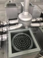 China Musical Spray Fountain with Laser Effects and 0-90% Humidity Range - Stainless Steel Outdoor Water Feature for sale