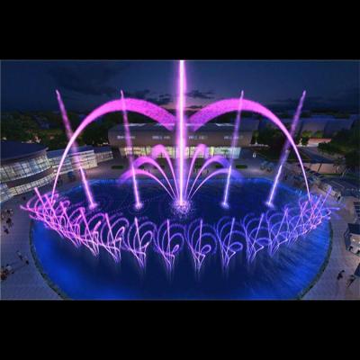 China Music Synchronized Water Fountain System with 220V/380V Voltage and Stainless Steel 304 Construction for sale
