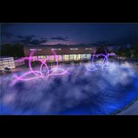 China Music Synchronized Water Fountain System with 220V/380V Voltage and Stainless Steel 304 Construction for sale