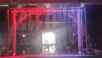 China DMX Interactive Fountain Digital Water Curtain for sale