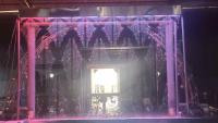 China DMX Interactive Fountain Digital Water Curtain for sale