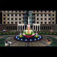 China Synchronized Music Fountain with Patented Nozzle Software 220v/380v/110v 3-15m Spray Height for sale