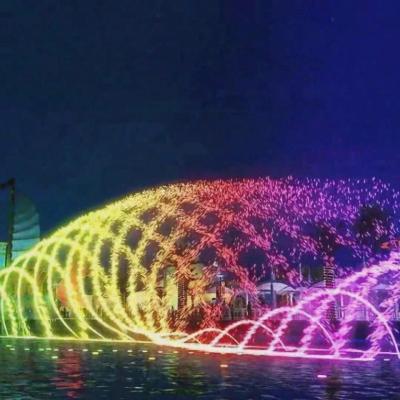 China Stainless Steel LED Lake Fountain with IPX4 Waterproof Rating and Musical Control - Custom Sizes Available for sale