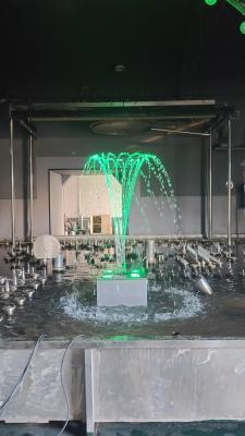 China LED Lamp Color Multicolor 3D Rotary Nozzle Group Fountain High Performance for sale