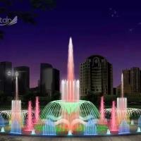 China Outdoor Spaces Perfect Musical Fountain With Customizable Length Powered By Electricity for sale