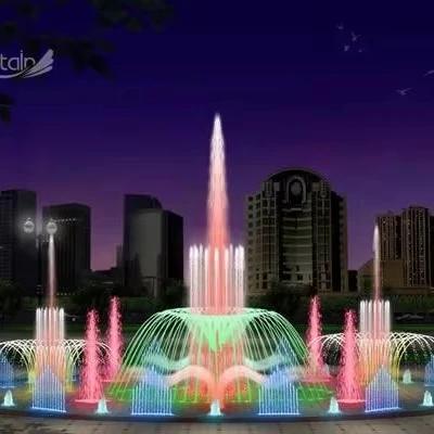 China Outdoor Spaces Perfect Musical Fountain With Customizable Length Powered By Electricity for sale