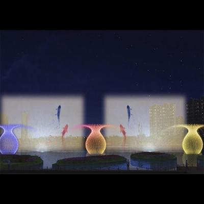 China Industry Trade Integration Musical Fountain Synchronized Water Patented Fountain Software Advanced Technology for sale