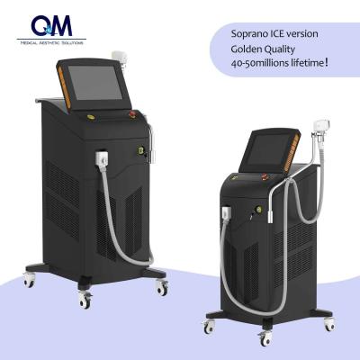 China Diode Laser Hair Removal System Genuine Imported 808nm Titanium Laser Hair Removal for sale