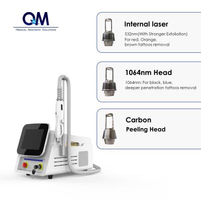 China Q-Switched ND: YAG Laser Tattoo Removal Equipment Laser Beauty Instrument for sale