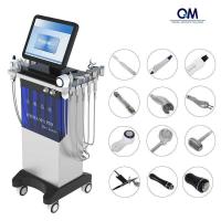 China 9 in 1 Hydra Dermabrasion Facial Care System Multifunctional Skin Care Platform for sale