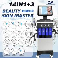 China 9 in 1 Hydra Dermabrasion Facial Care System Multifunctional Skin Care Platform for sale