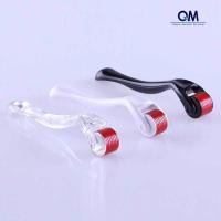 China Wholesale Custom Logo 540 Titanium Micro Needle Black 0.5/0.25mm Derma Roller for Women Face for sale