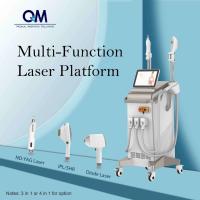 China Multifunctional Hair Removal Machine ND YAG Laser Tattoo Laser Diod Hair Removal Diode Laser for sale