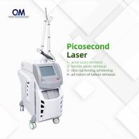 China Vertical Powerful Korea Picosecond Laser 1064 532 755nm Tattoo Removal Beauty Machine for sale