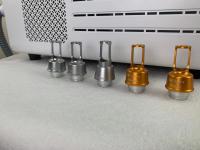 China 2022 Best Quality 532nm 755nm 1064nm Black Doll Laser Tips Adjustable Laser Head Picosecond ND YAG Laser Handle Head for sale