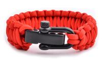 China Paracord Rope Emergency Camping Survival Bracelet for Outdoor 20.00cm * 3.00cm * 1.00cm for sale